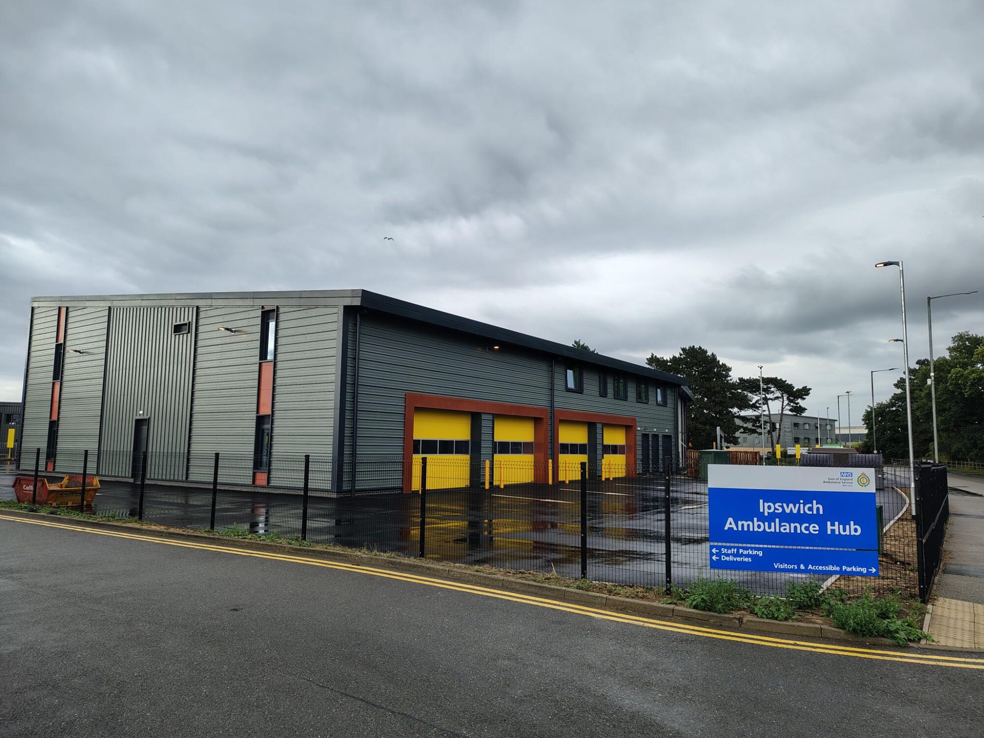 Ambulance Hub: Ransomes Industrial Estate, Ipswich - Chawton Hill ...